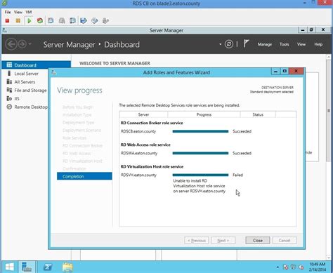 Remote Desktop Services On Server 2012r2 Role Fail Software