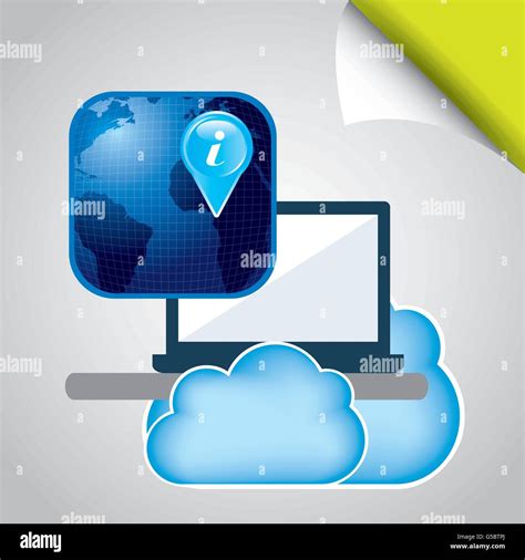 Cloud Computing Design Stock Vector Image Art Alamy