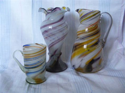 Ваза Винтаж СССР Цветное стекло 180 грн Посуд кухонне приладдя Київ на Olx