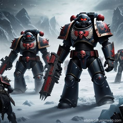 Space Marine Black Armor
