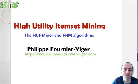 The Huim Miner And Fhm Algorithms Video The Data Blog
