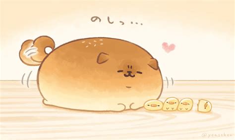 いーすとけん。【公式】 Yeastken Twitter Cute Food Drawings Love Drawings