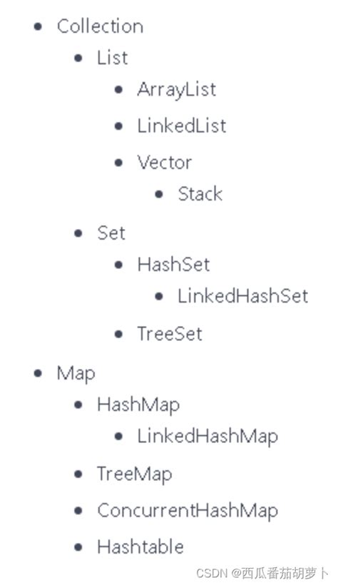 Java 中的容器有哪些它们的区别和特性 Csdn博客