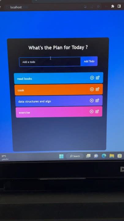 reactjs todolistapp crudoperations problemsolving personalgrowth… nafiya thehreem