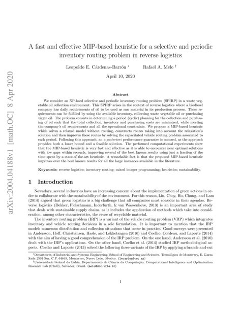 A Fast And Effective Mip Based Heuristic For A Selective And Periodic Inventory Routing Problem