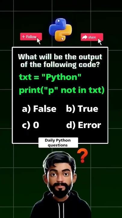 Predict The Output Python Python Pythonprogramming Shorts