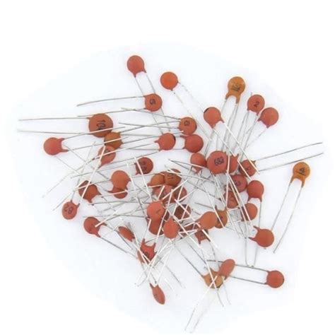 1000 Pièces Condensateur Capacité Électrique Accessoire Valeurs 50 Pour