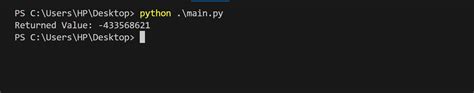 Python Ctypes Module