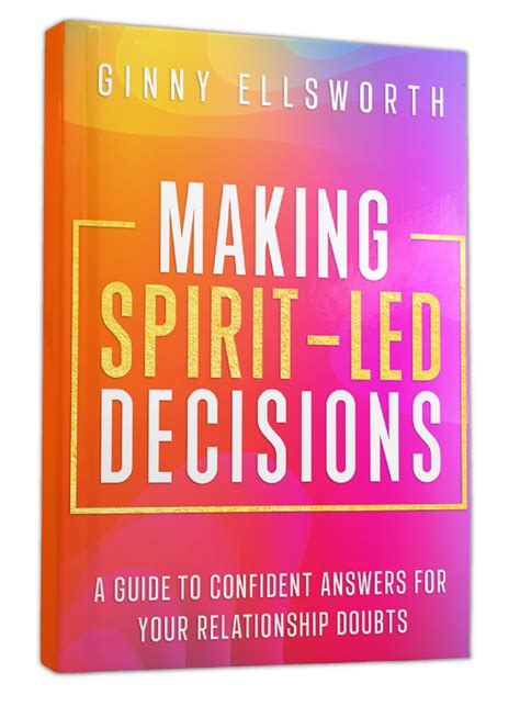 Making Spirit Led Decisions