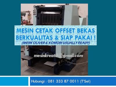 Mesinoffsetoliver Tsel Jual Mesin Cetak Offset Jakarta Jual Mesin Cetak