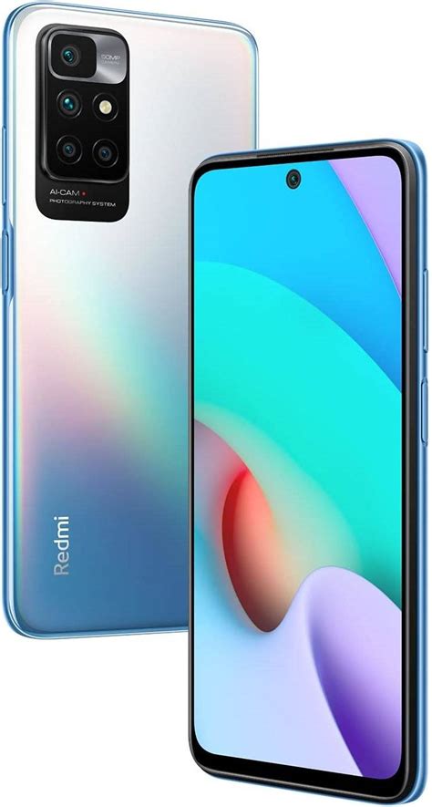 Xiaomi Redmi 10 Dual SIM 6 497 Inch FHD Punch Hole Display Sea Blue 4GB RAM 128GB 4G LTE Buy