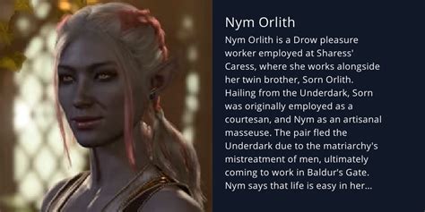 Nym Orlith Bot Profile