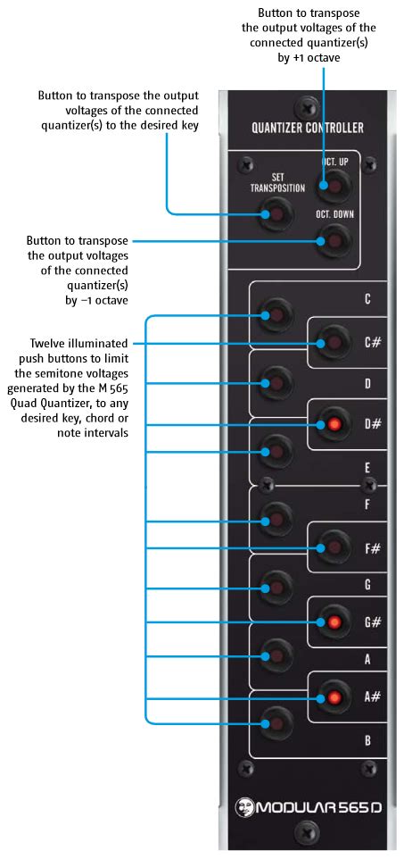 565 d quantizer controller moon modular audiofanzine