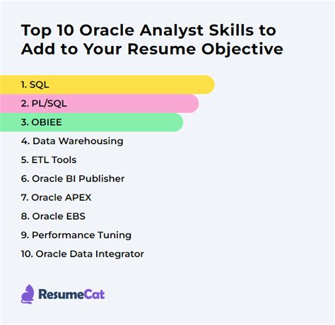 Top 16 Oracle Analyst Resume Objective Examples Resumecat