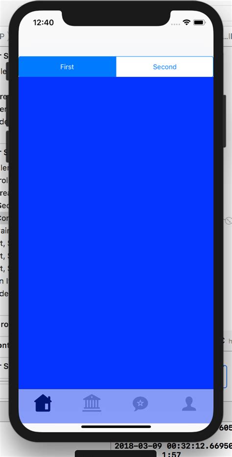 Swift Uiview Overlapping With Tab Bar Elements Ios Stack Overflow