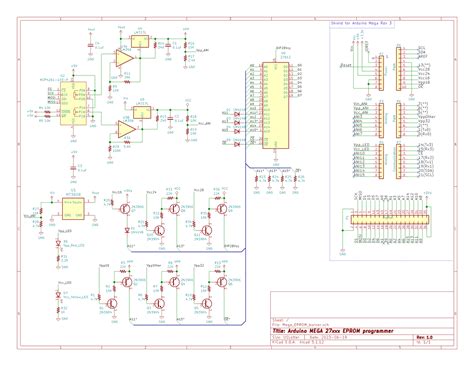 Old School 27xx X Eprom Programmer On An Arduino Mega An Almost All Parts On Hand Project