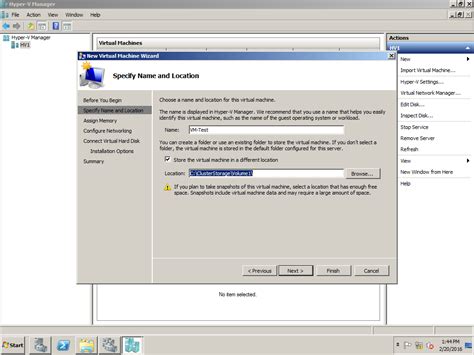 Instalacija I Konfiguracija Hyper V Failover Cluster A SerbianAdmin