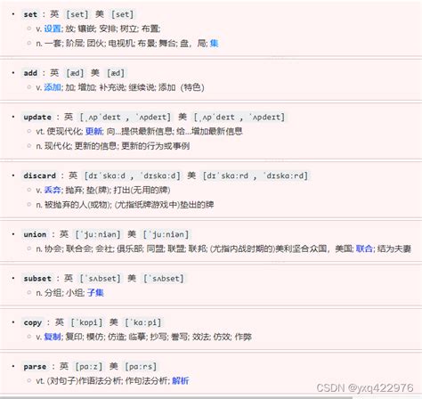 【python常用词汇】 Python3 7词语 Csdn博客