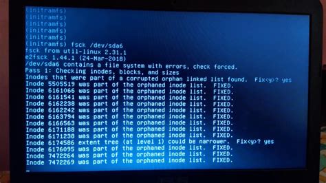 How To Run Fsck Manually Debian