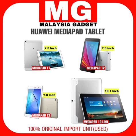 TABLET TAB HUAWEI MEDIAPAD T1 MEDIAPAD T2 MEDIAPAD T3 MEDIAPAD 10 LINK DTAB HONOR PAD 2