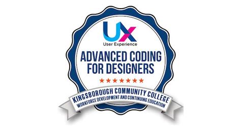 Advanced Coding For Designers Was Issued By Division Of Workforce Development And Continuing