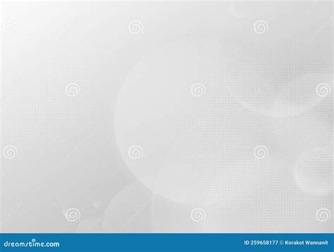 Abstract Circle Pattern Of Gradient Whites Pattern Design Decoration Overlapping With Simple