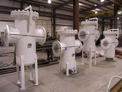 Industrial Pipeline Strainers High Pressure Basket Strainers Randh