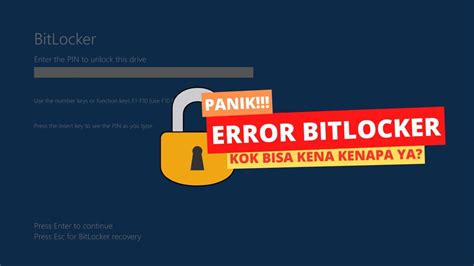 Cara Mengatasi Bitlocker Drive Encryption YouTube