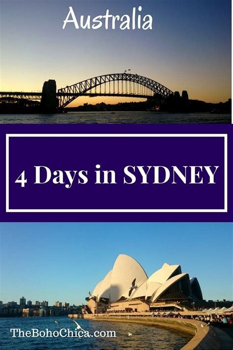 4 Days In Sydney Australia What To Do Australia Vacation Australia