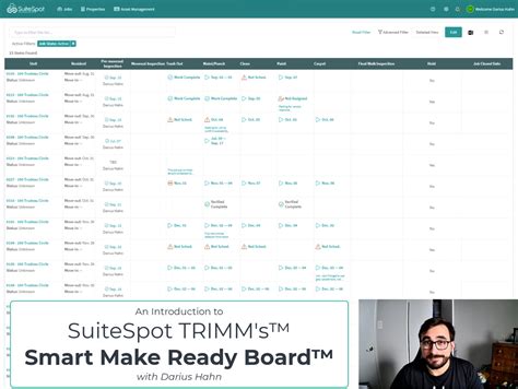 On Demand Demo Smart Make Ready Board