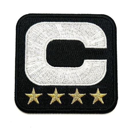 Captain C Patch Iron Sew On 2 5 X 2 5 Etsy