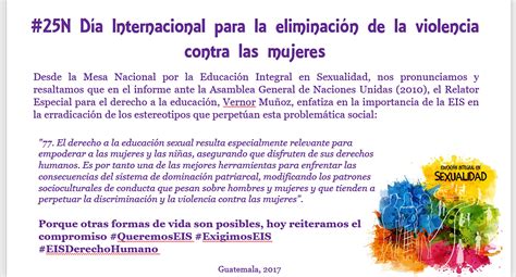 La Eis Sí Es Un Educación Integral En Sexualidad Gt