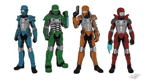 The Galaxy Squad By Joshuad17 On Deviantart