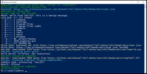 Fileless Lotl How Mshtaexe Spawns Powershell And Runs Remote Script