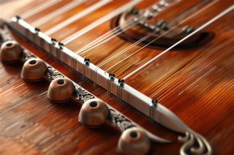 Premium Photo Harmony Of Strings Traditional Musical Instrument Concept