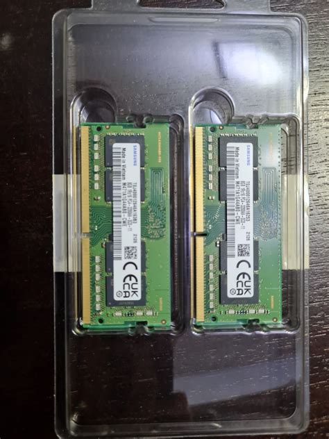 Samsung Ddr4 3200 8gbx2 Computers And Tech Parts And Accessories Computer Parts On Carousell