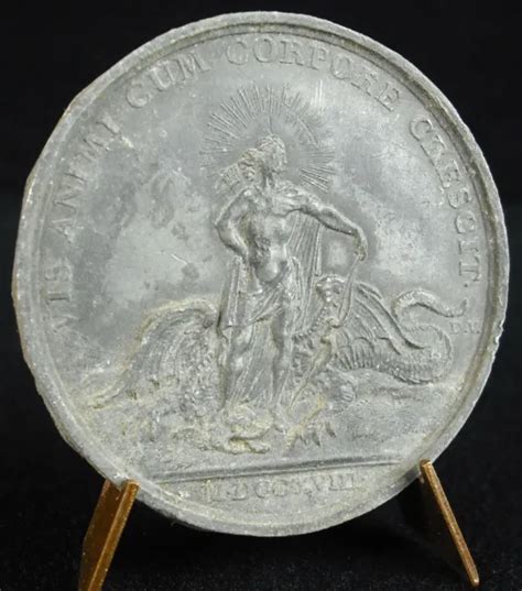 Medaglia Apollo Victorious Del Mostro Python 1718 Luigi Xv Di Ap Vivier
