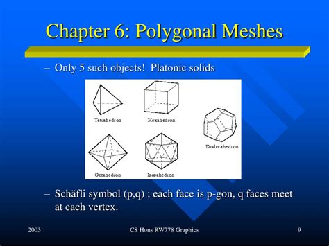 Ppt Chapter 6 Polygonal Meshes Powerpoint Presentation Free Download Id1140313