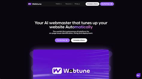Optimize Seo With Webtune Ai Autonomous Platform Creati Ai