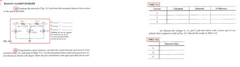 Answered Branch Current Analysis A Construct Bartleby