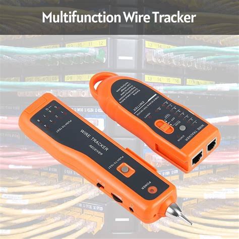 Multi Function Wire Tracker Rj45 Rj11 Finder For Telephone Wire Lan Cable Low Battery