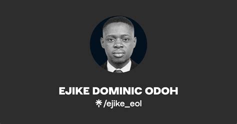 Ejike Dominic Odoh Instagram Facebook Linktree