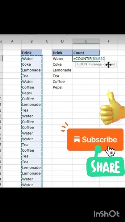 Ms Excel Count Distinct Values In Seconds Youtube