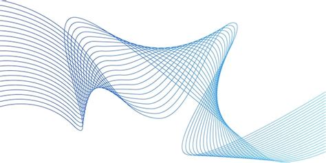 premium vector twisted curve lines with mixed effects technology