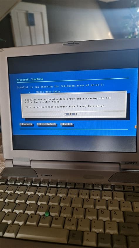This Error Is Preventing Me From Installing Windows 95 On A Freshly