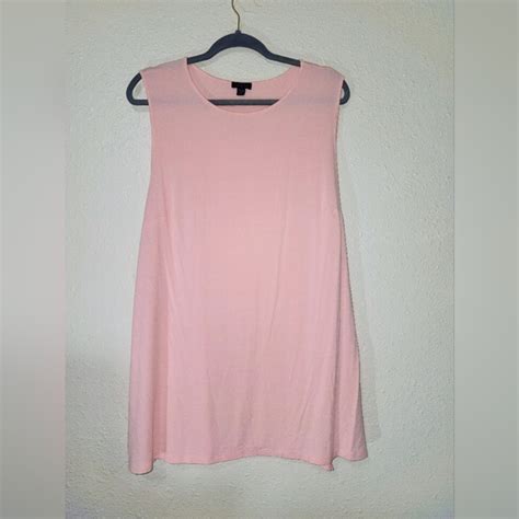 J Jill Tops Jjill Wearever Collection Size2x Peach Extra Long Tank