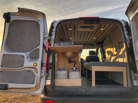 Transit Connect Camper Conversion Ford Transit Connect Camper Van