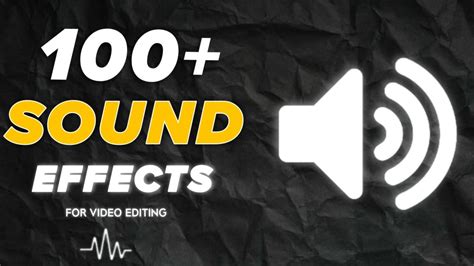 100 Video Editing Sound Effects Archives Rajan Editz