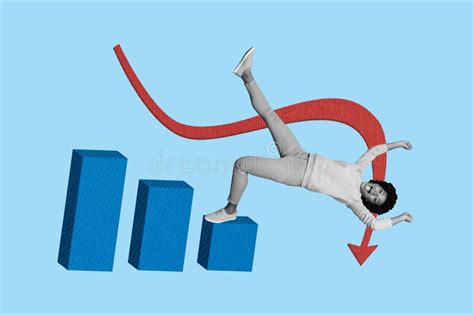 Composite Photo Collage Of Scared American Girl Fall Reduction Chart