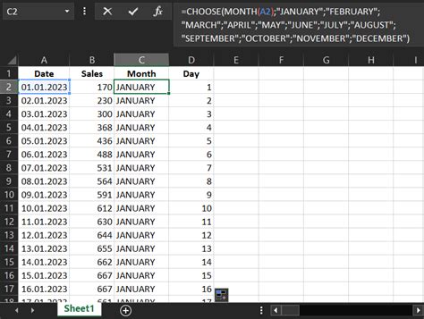 Excel Calendar Template For Data Visualization Download